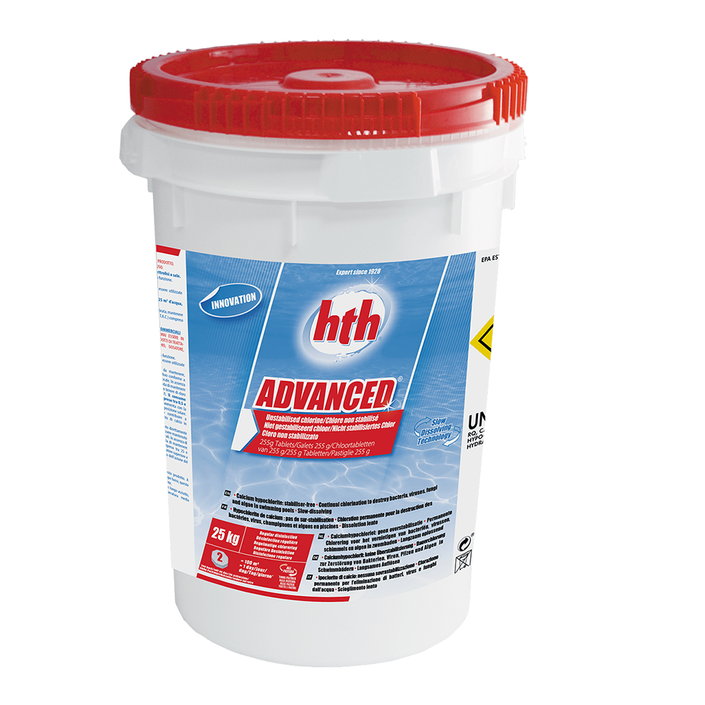 HTH - ADVANCED - 25kg - Piscines jumela