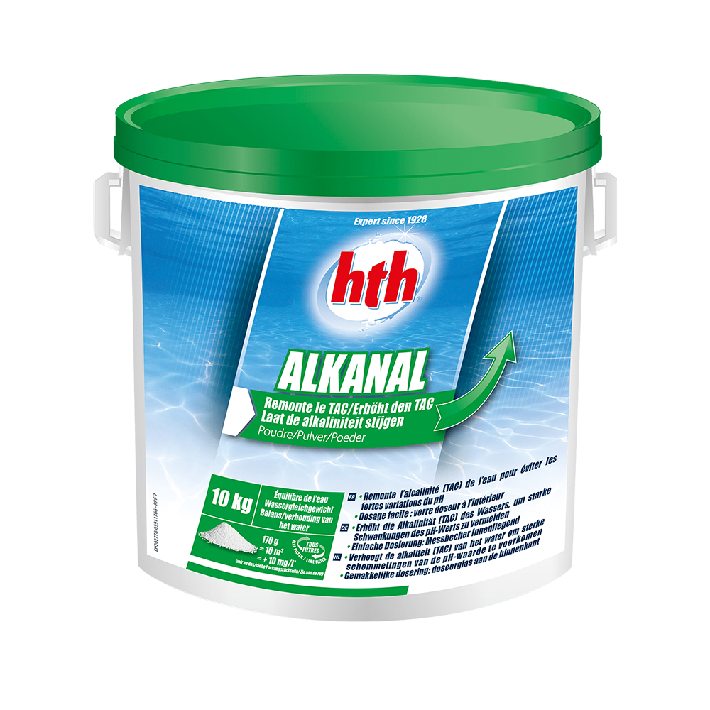 HTH - ALKANAL - 10kg - Piscines jumela