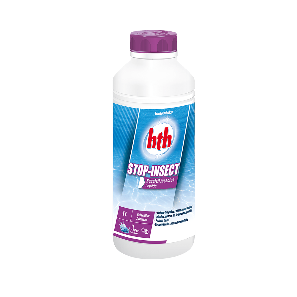 HTH - STOP-INSECT - 1L - Piscines jumela
